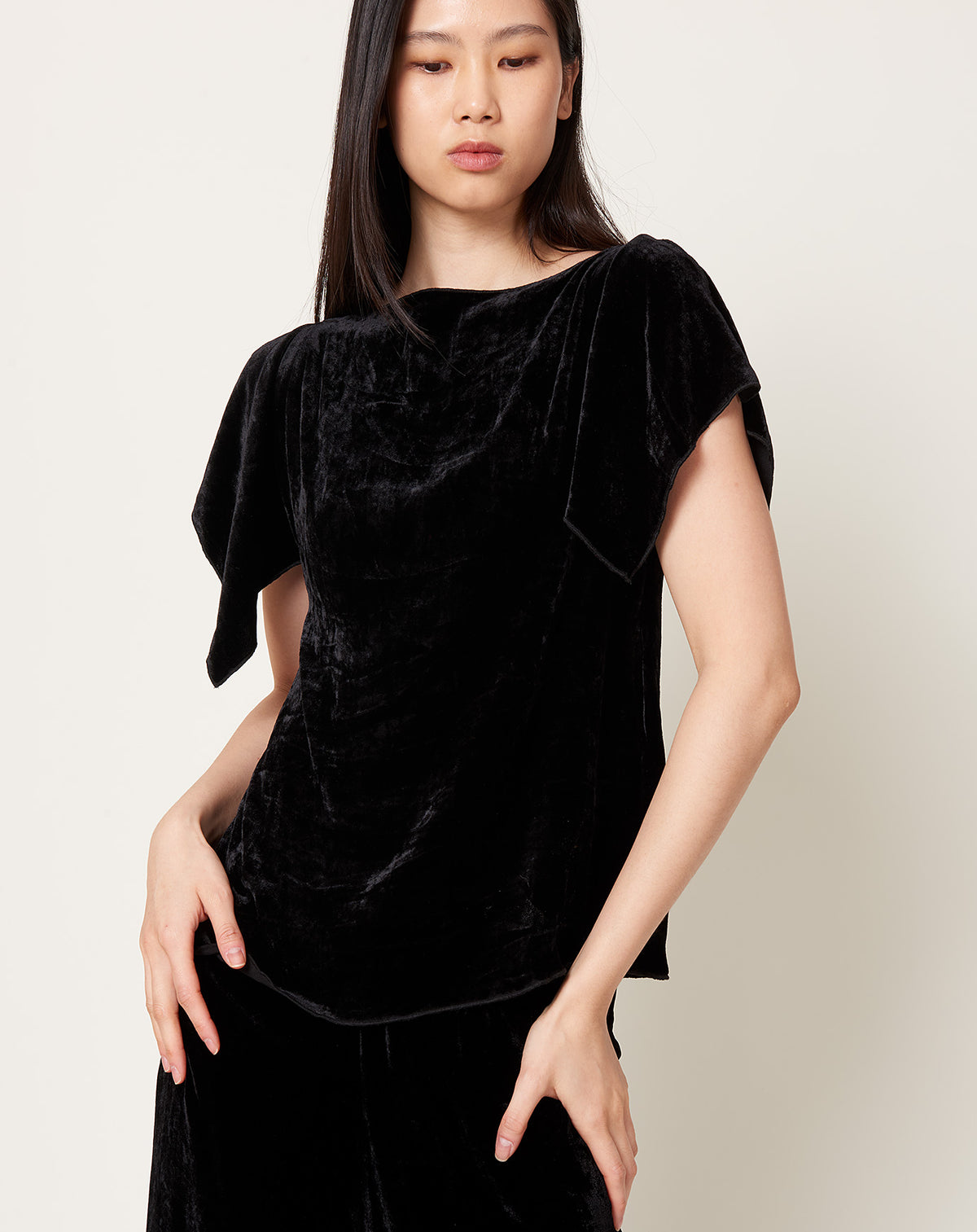 Olin Top in Black | Baserange | Covet + Lou | Covet + Lou