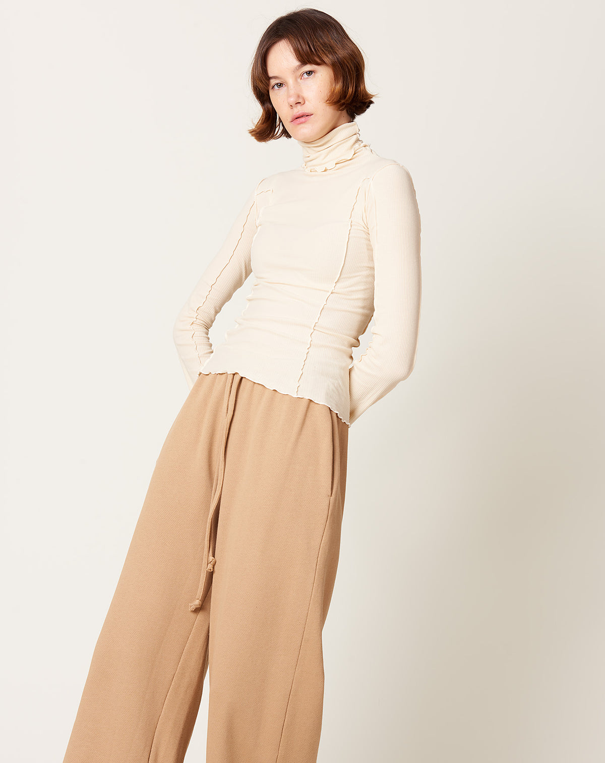 Omato Turtleneck in Off White | Baserange | Covet + Lou | Covet + Lou