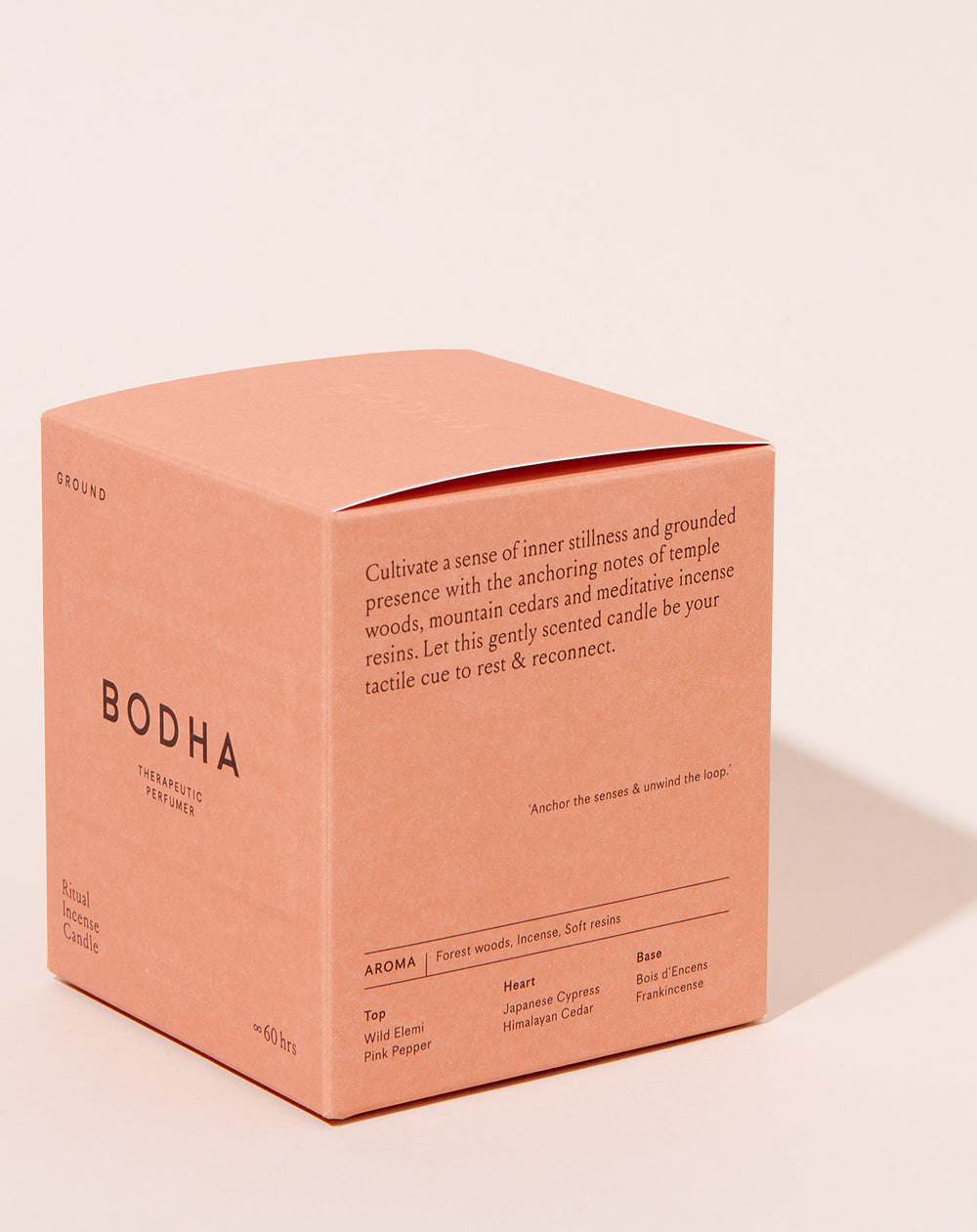 Ritual Incense Candle Ground | Bodha | Covet + Lou | Covet + Lou