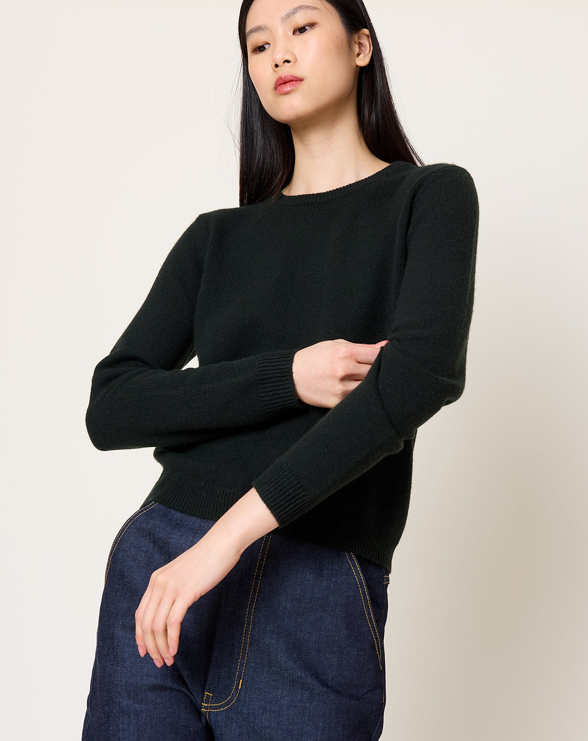 Lulu Sweater in Dark Pine | Demylee | Covet + Lou | Covet + Lou