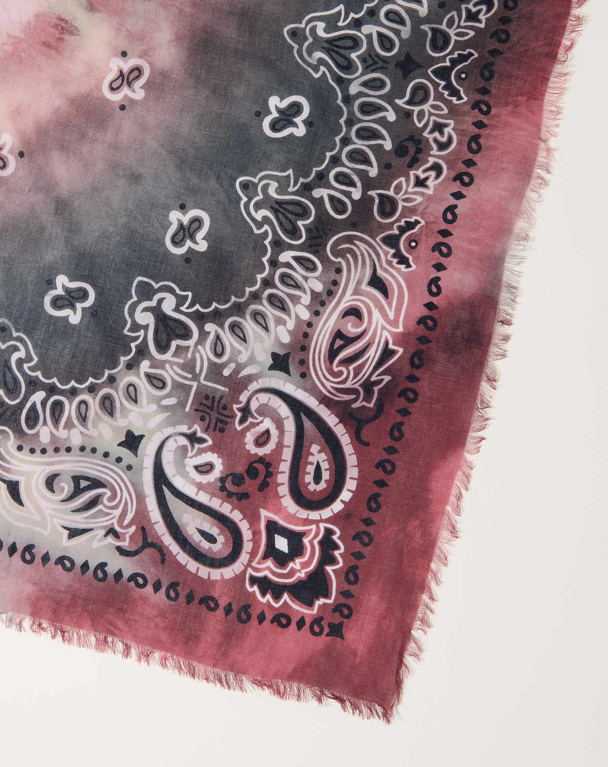 Alvina Hand Dyed Oversized Bandana in Port | Destin | Covet + Lou ...