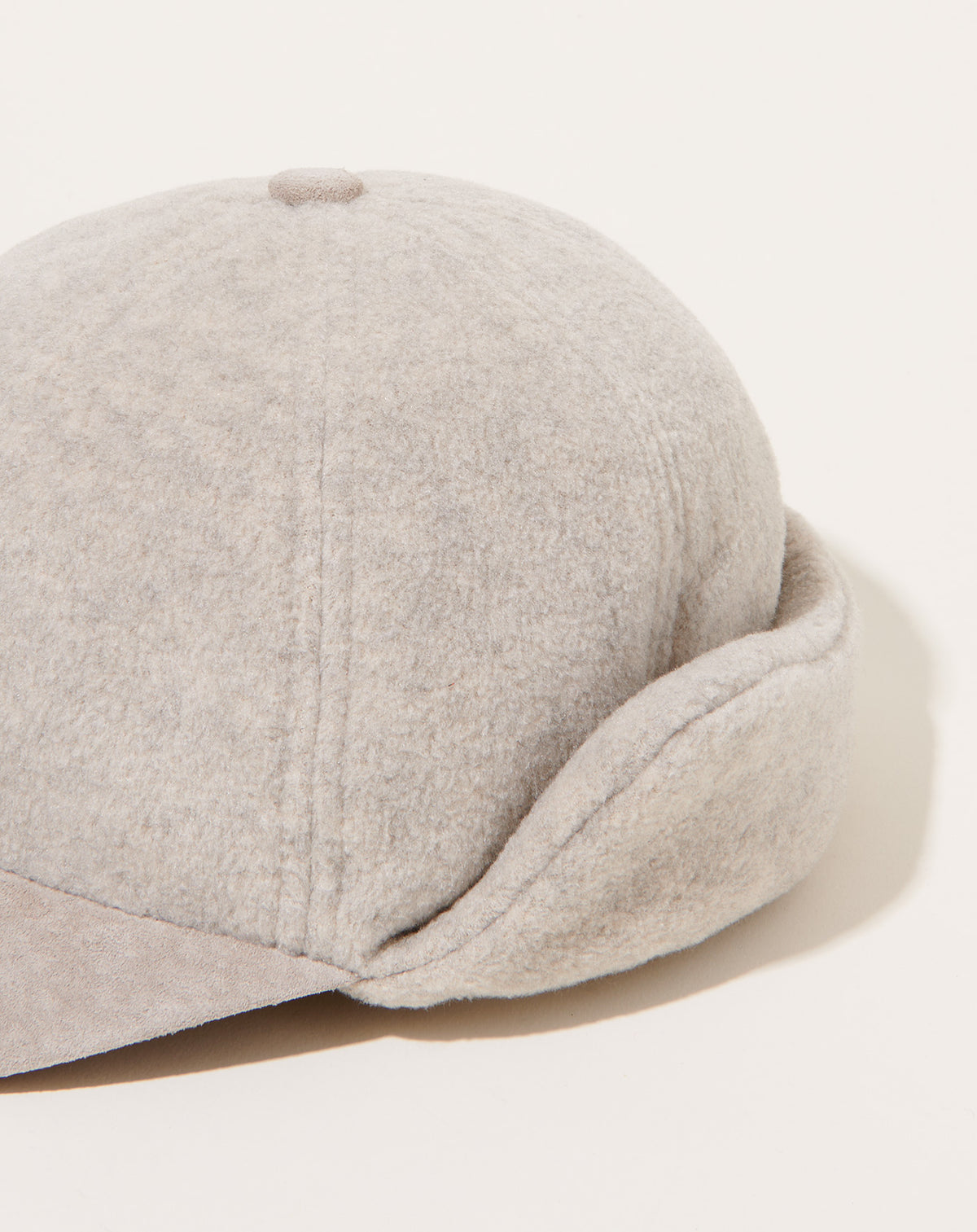Fleece Ear Cap in Melange Grey | Hender Scheme | Covet + Lou | Covet + Lou