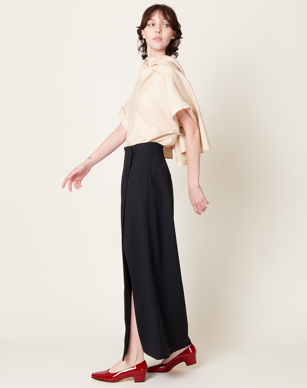 Andi Long Skirt in Black | Kallmeyer | Covet + Lou | Covet + Lou