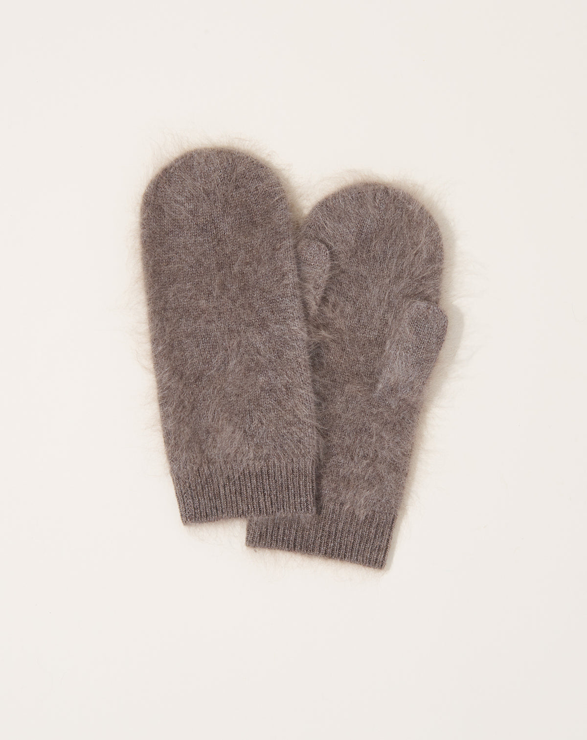 Brushed Mittens in Truffle | Lisa Yang | Covet + Lou | Covet + Lou