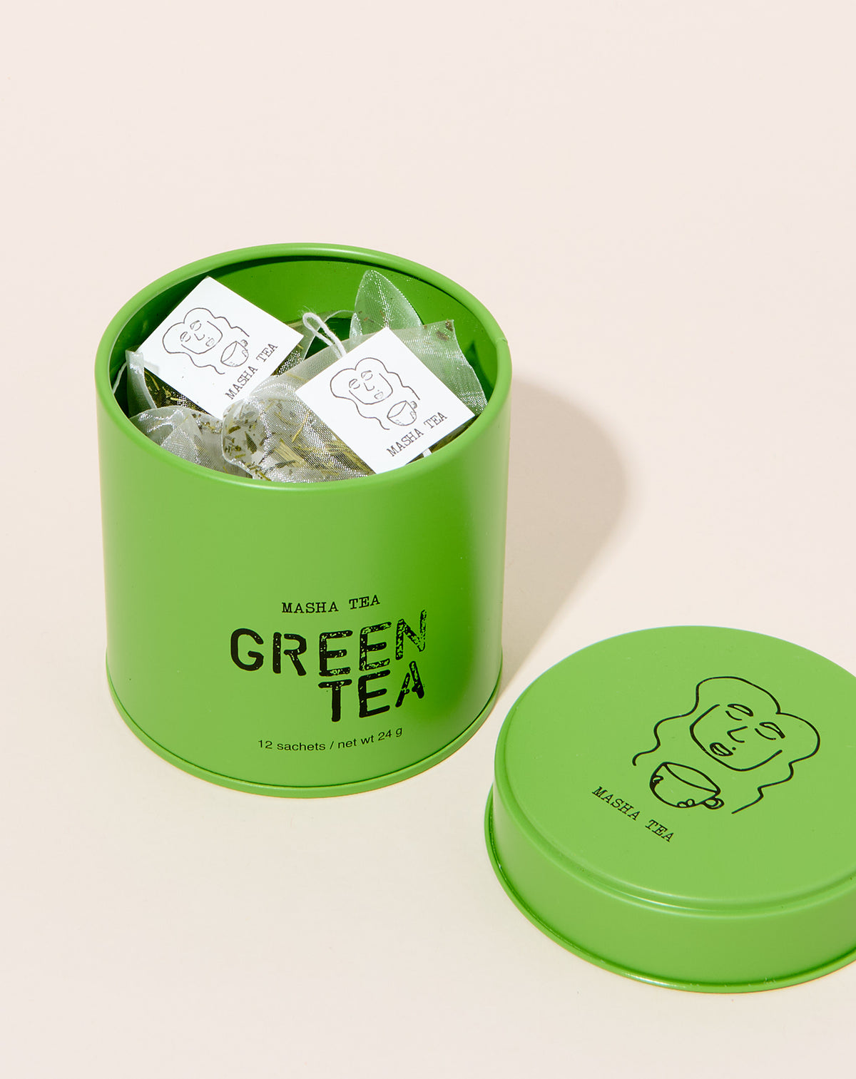 Green Tea Bags | Masha Tea | Covet + Lou | Covet + Lou