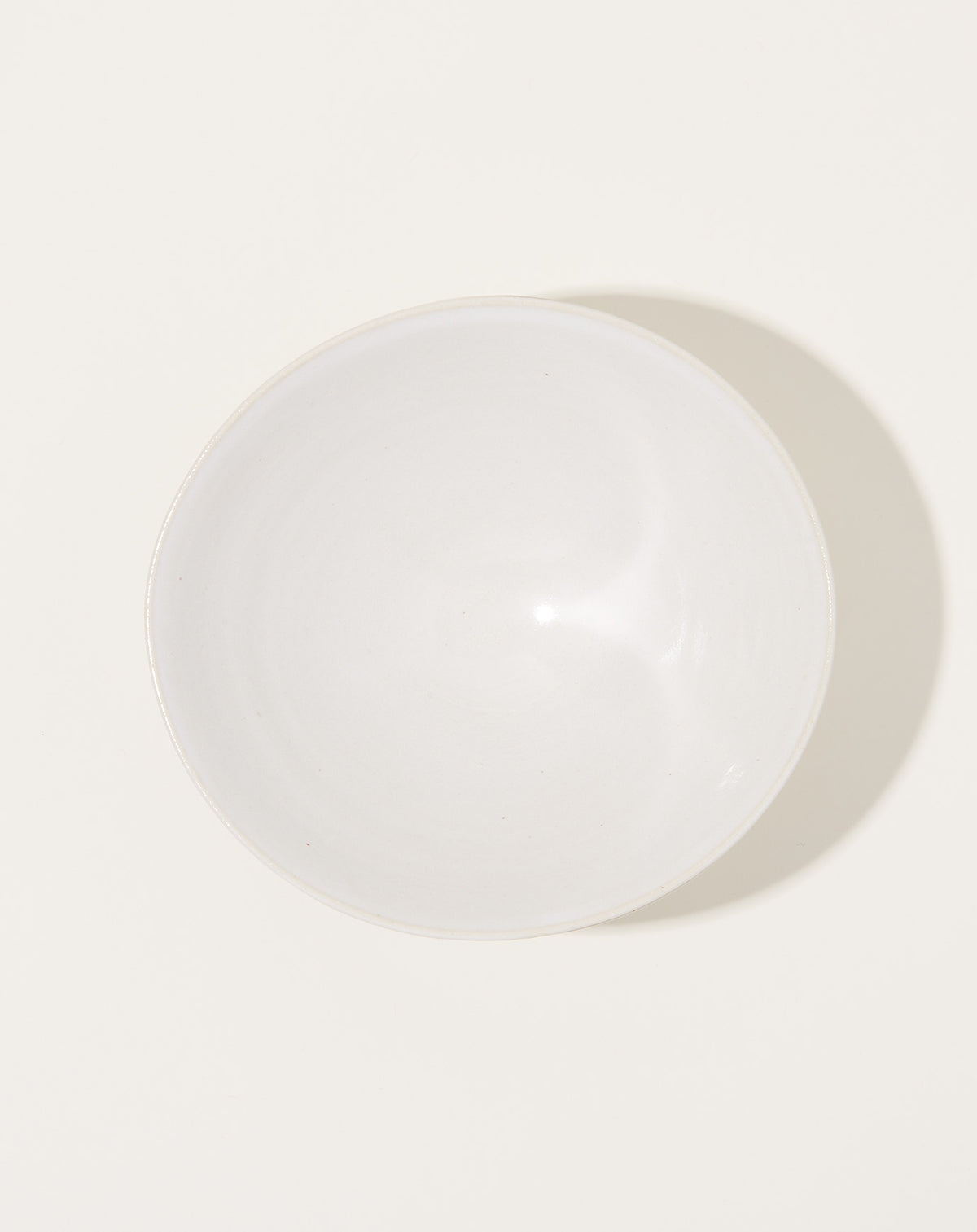 Large Double Lip Bowl in White | Monohanako | Covet + Lou | Covet + Lou