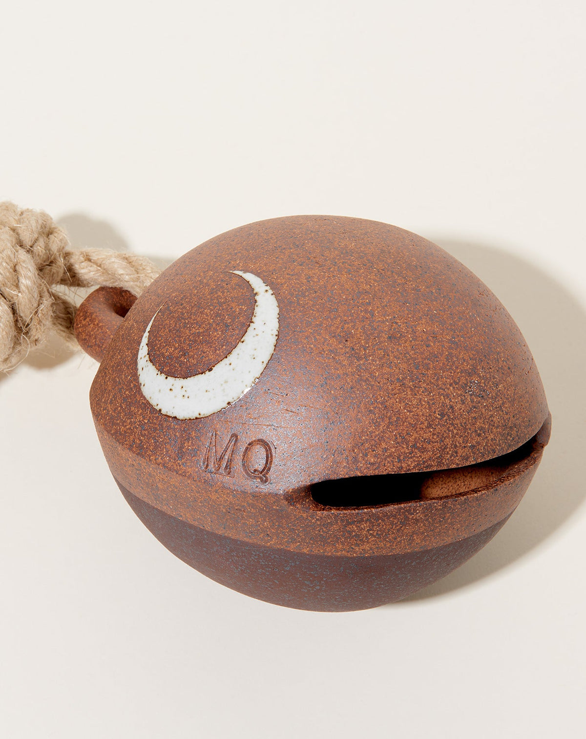 Domed Jingle Bell in Tucker & Full Moon Dark Brown | MQuan Studio ...