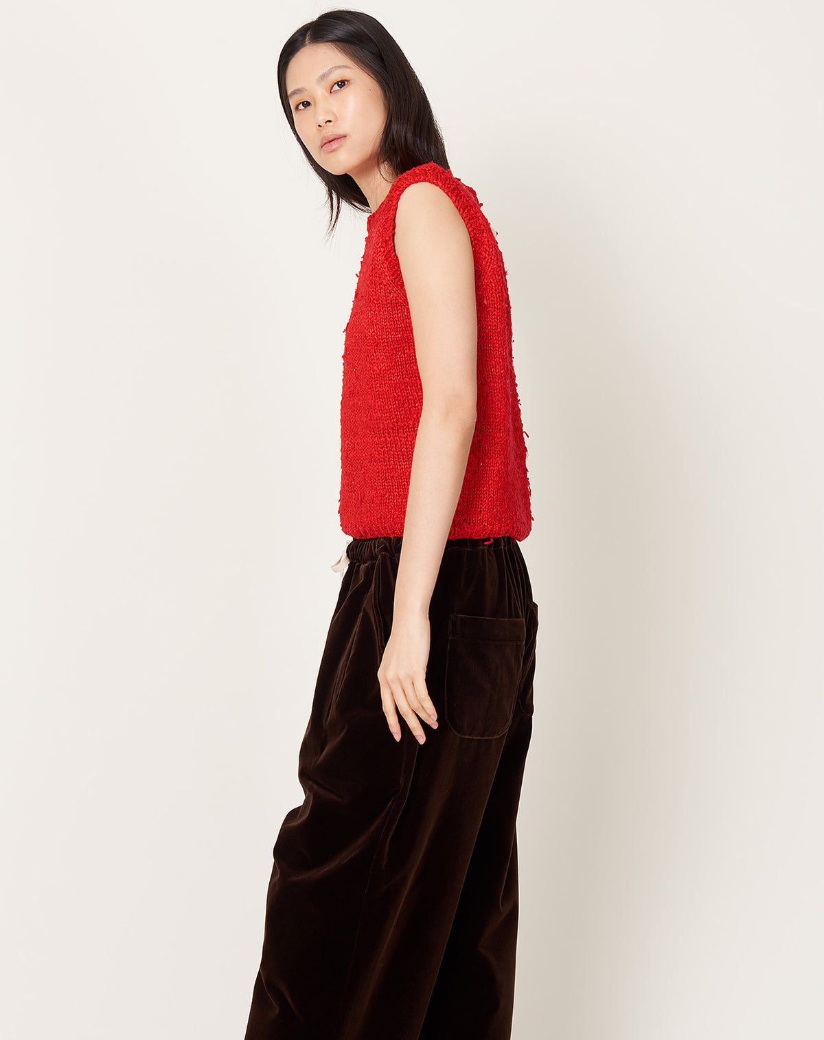 Pincel Vest in Red | NITTO | Covet + Lou | Covet + Lou