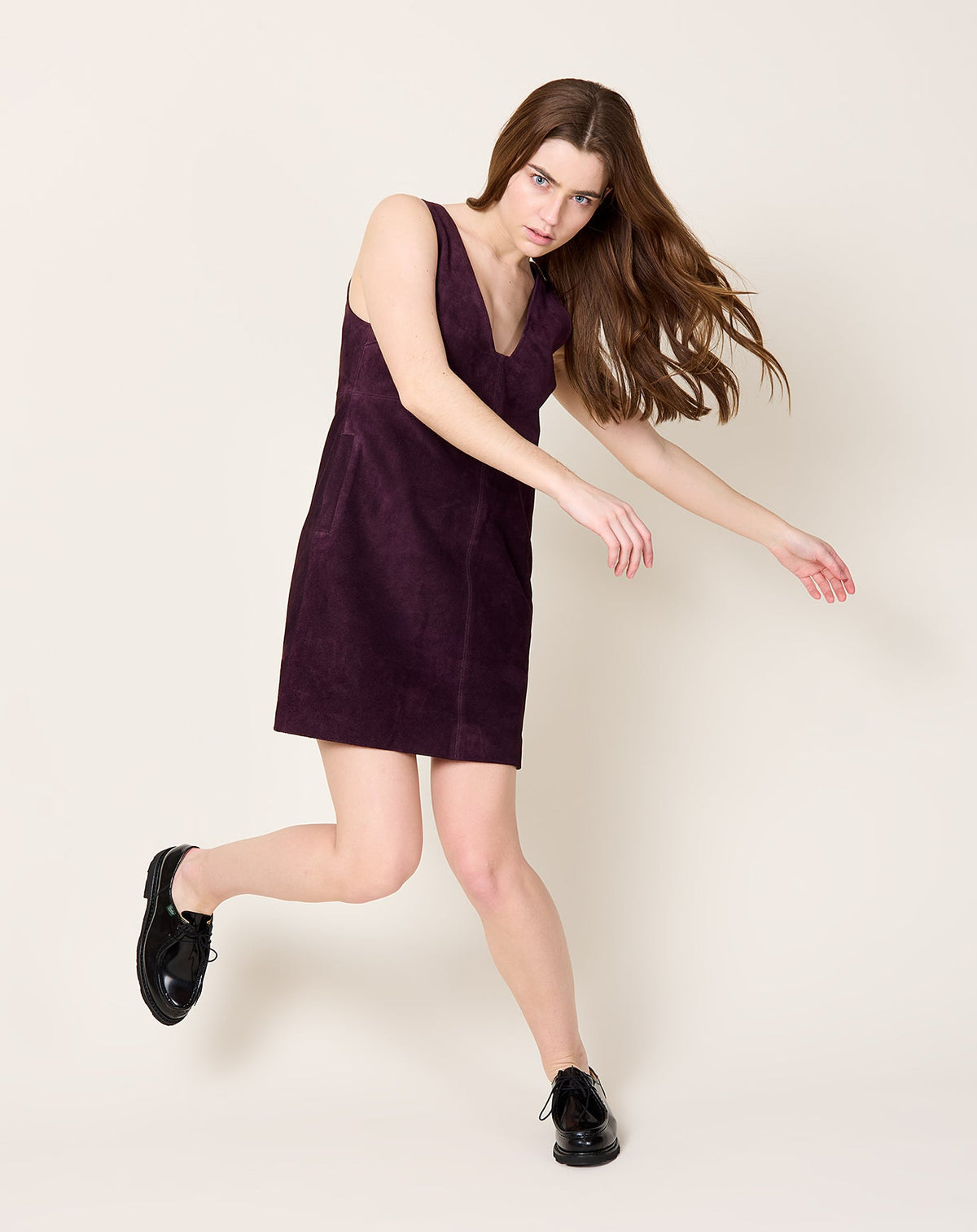 Astrud Dress in Purple | Rachel Comey | Covet + Lou | Covet + Lou