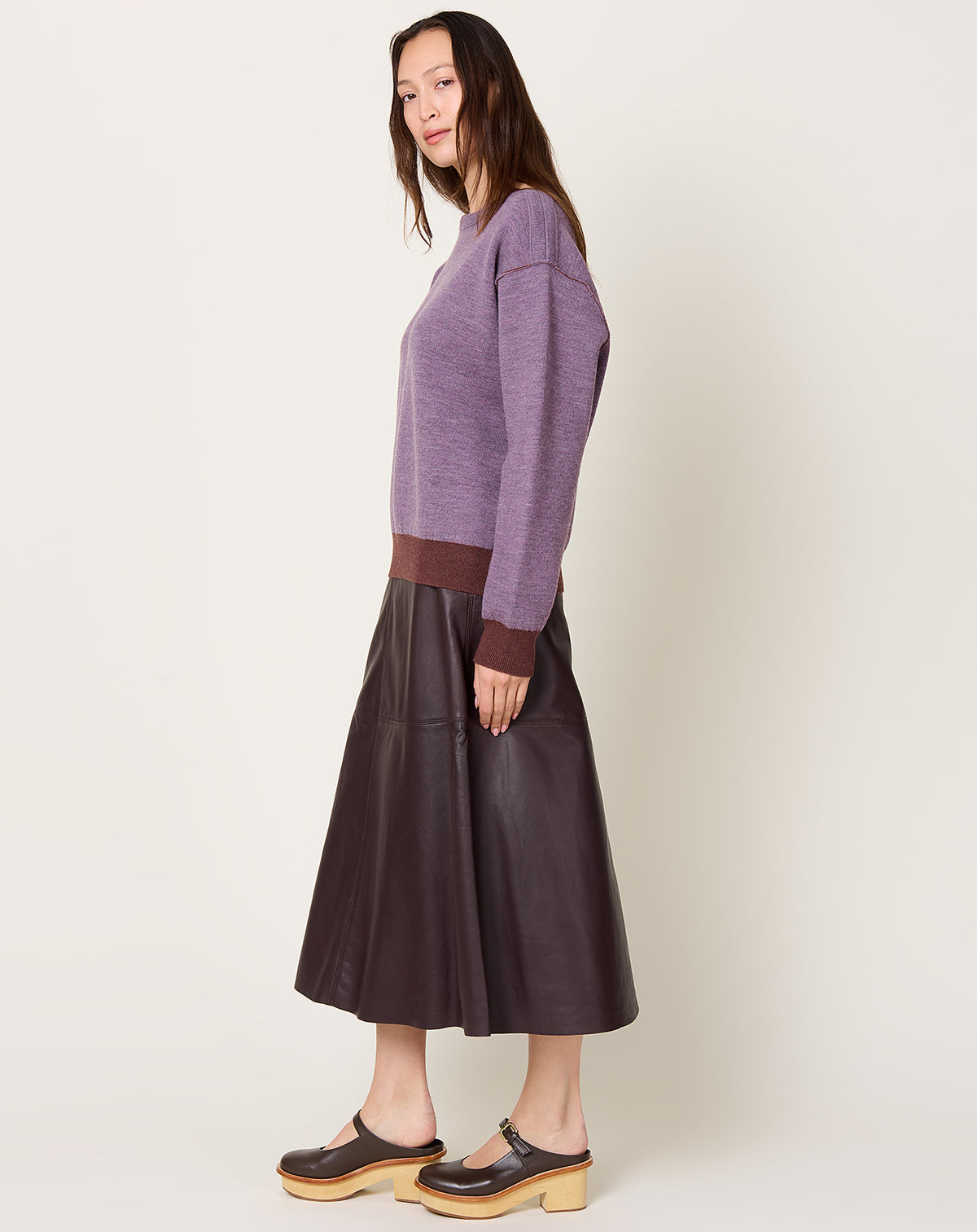Dobrich Pullover in Prune & Plum | Rachel Comey | Covet + Lou | Covet + Lou