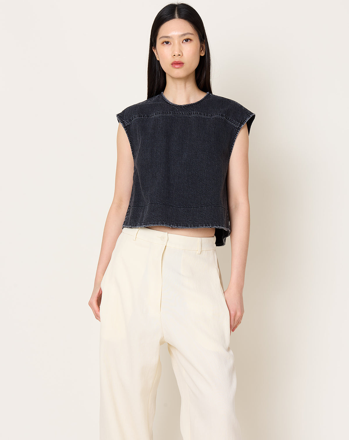 Orla Top in Black | Rachel Comey | Covet + Lou | Covet + Lou