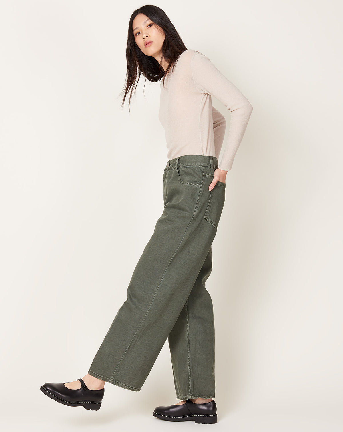 Puerto Pant in Forest | Rachel Comey | Covet + Lou | Covet + Lou
