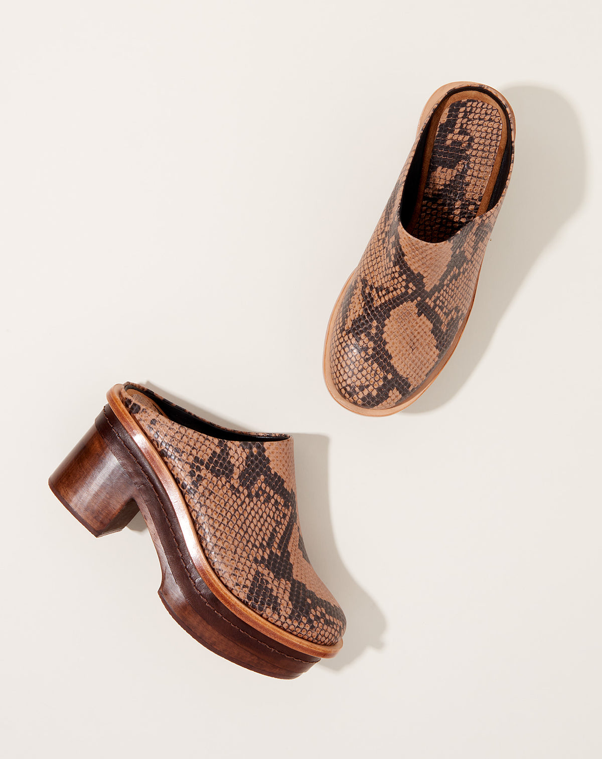 Sesley Clog in Snake Print | Rachel Comey | Covet + Lou | Covet + Lou