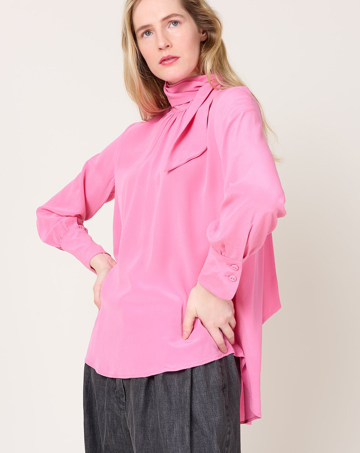 Tie Rite Top in Pink | Rachel Comey | Covet + Lou | Covet + Lou