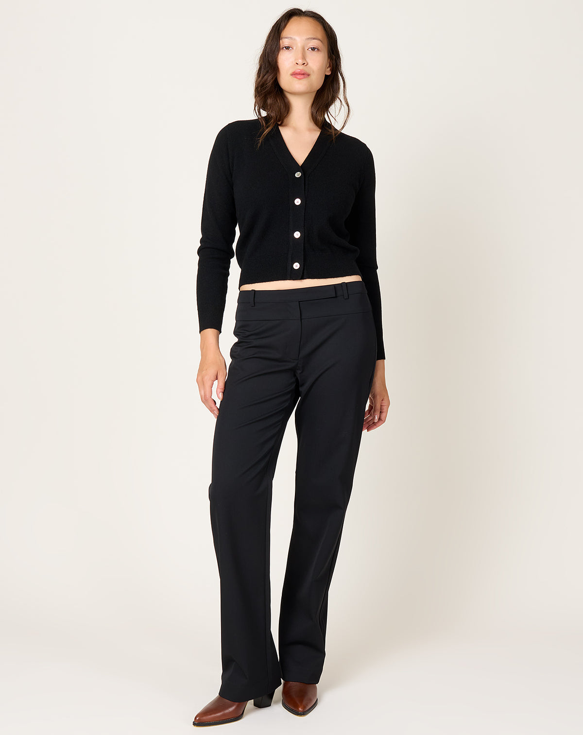 90s Splice Paneled Pants in Black | St. Agni | Covet + Lou | Covet + Lou