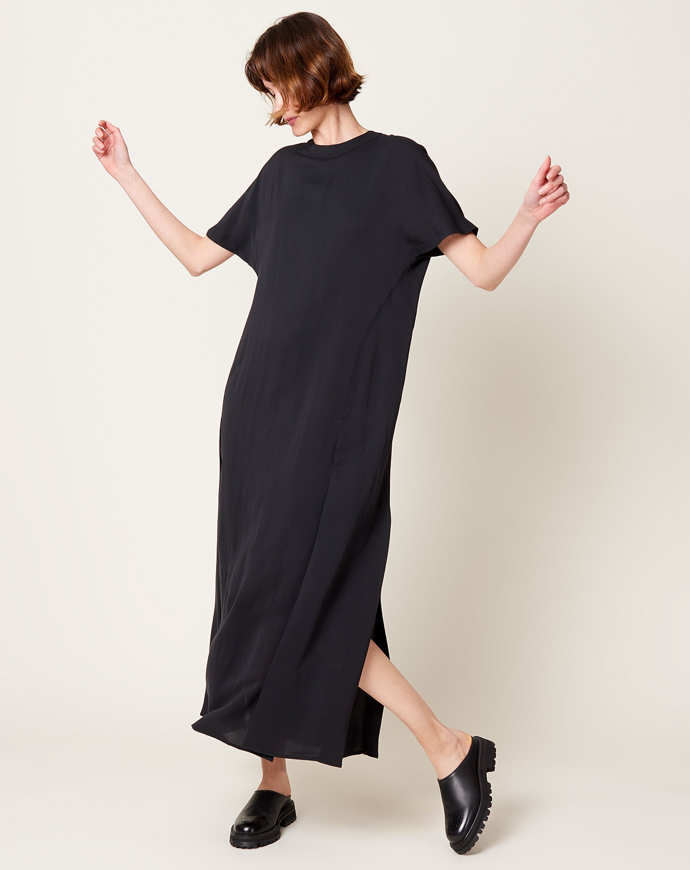 Kaplan Dress in Darkest Navy | Studio Nicholson | Covet + Lou | Covet + Lou
