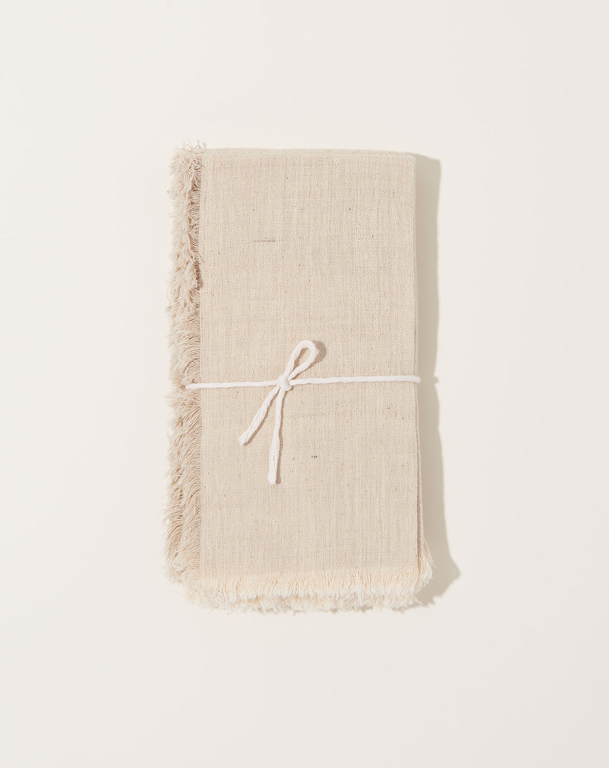 Natural Dye Napkin Set in Ecru | Auntie Oti | Covet + Lou | Covet + Lou