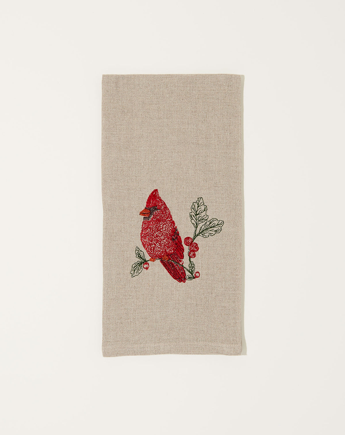 Red Cardinal Tea Towel | Coral & Tusk | Covet + Lou | Covet + Lou
