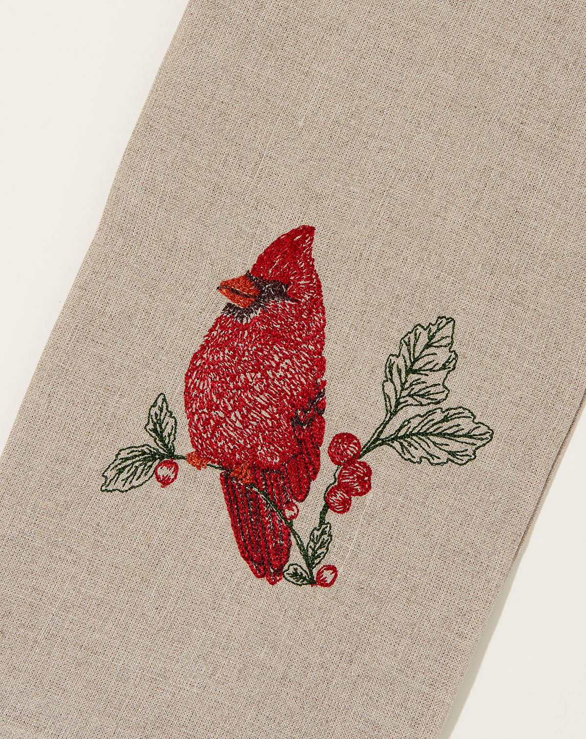 Red Cardinal Tea Towel | Coral & Tusk | Covet + Lou | Covet + Lou