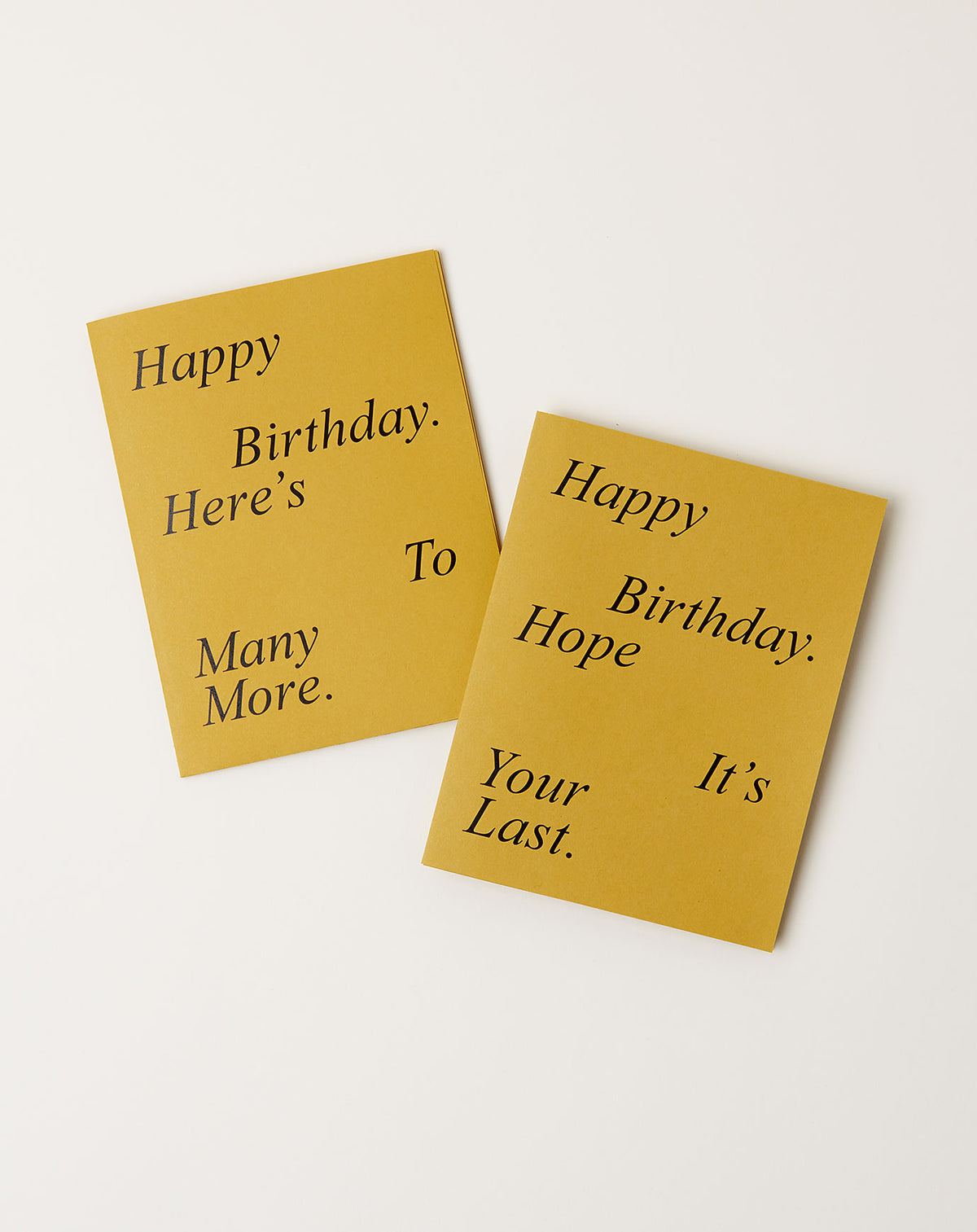 Two Faced Card Happy Birthday Pack of 2 | Goods Gang | Covet + Lou ...