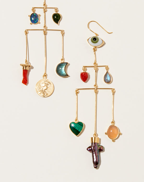 Pyramid Drop Earrings | Grainne Morton | Covet + Lou | Covet + Lou