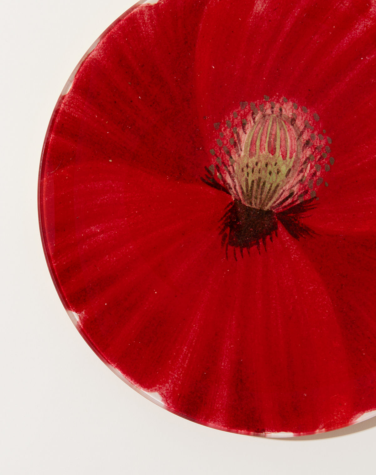 Wild Rose Poppy 10" Round | John Derian | Covet + Lou | Covet + Lou