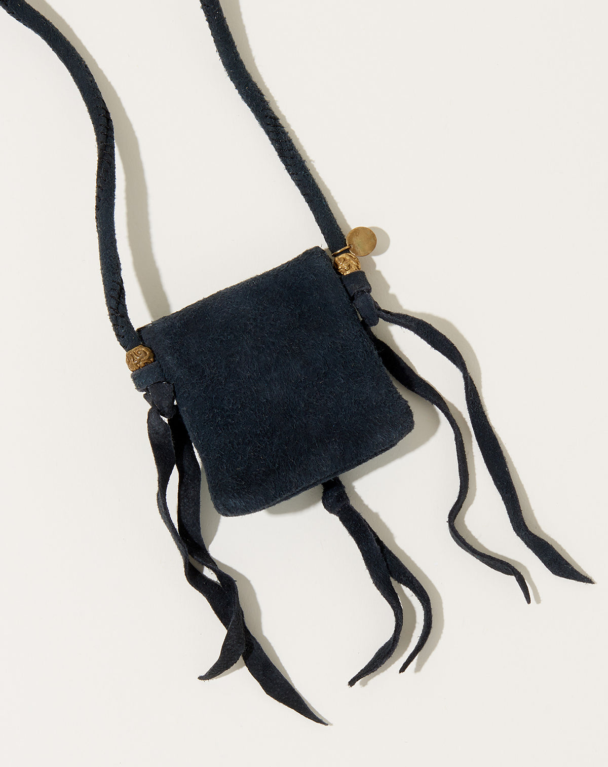 Deer Leather Pueblo Rain Charm in Black | Kapital | Covet + Lou | Covet ...