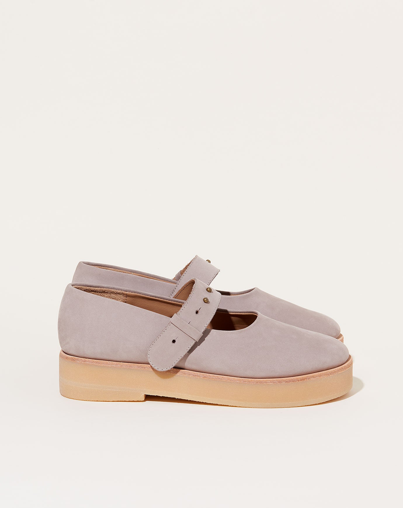Raw Stud Shoe in Gris | Lauren Manoogian | Covet + Lou | Covet + Lou