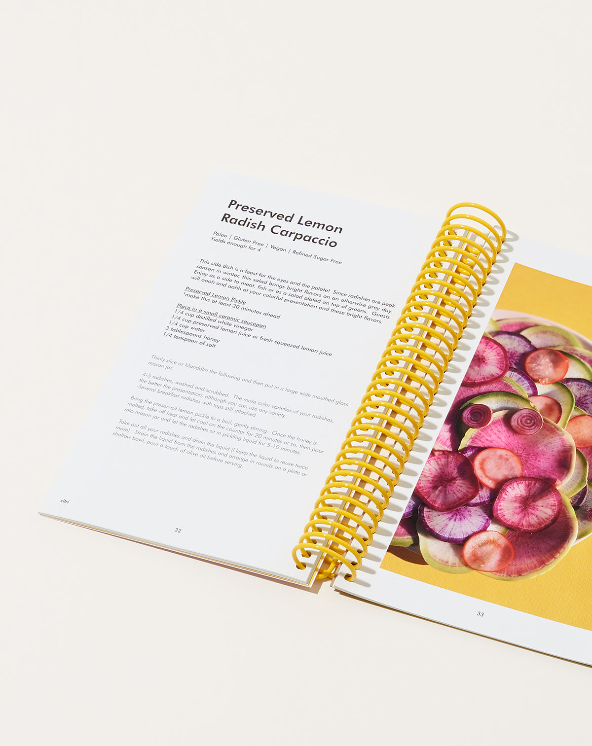 Citri Cookbook Zine | Loria Stern | Covet + Lou | Covet + Lou