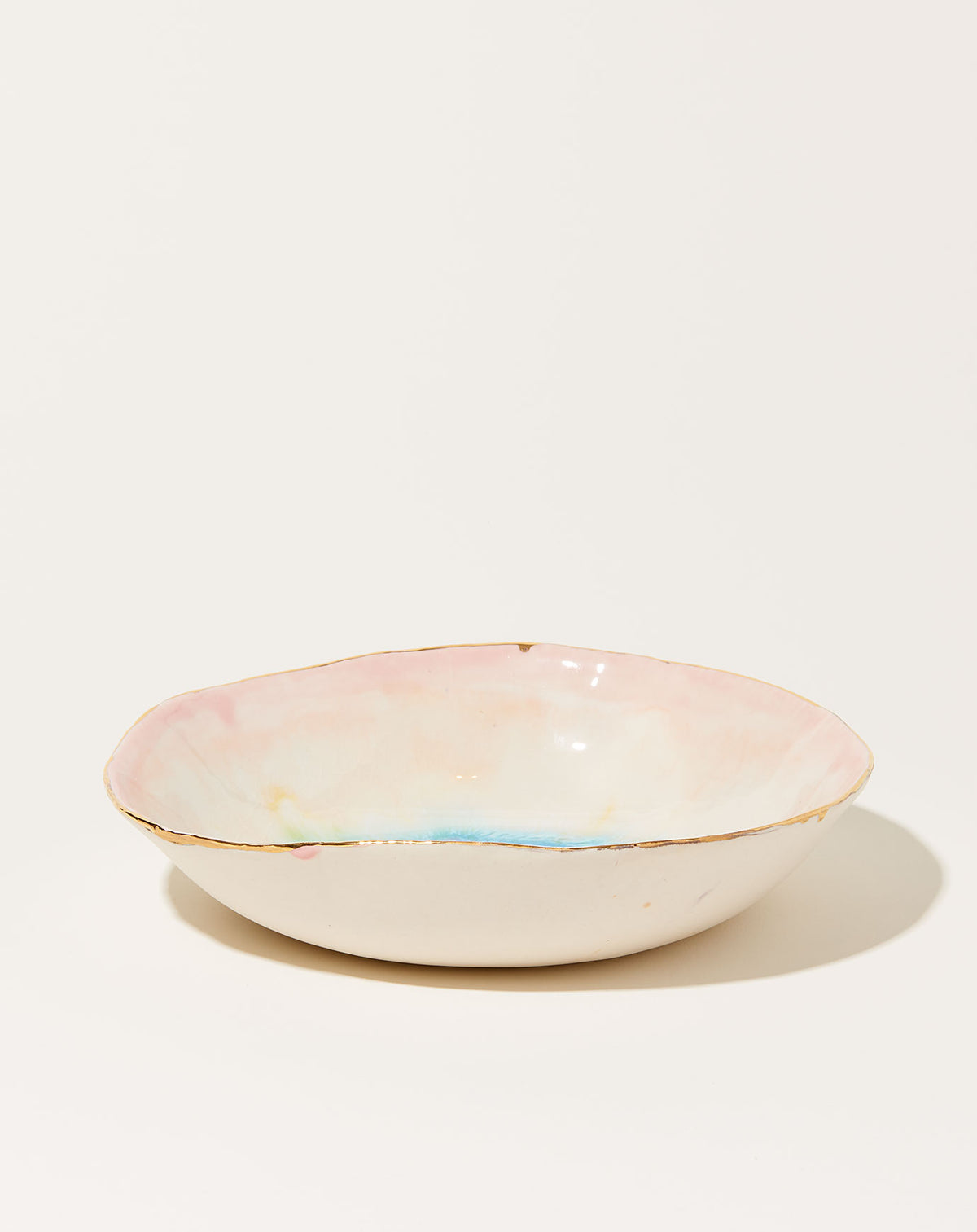 Large Prism Bowl with Gold | Minh Singer | Covet + Lou | Covet + Lou