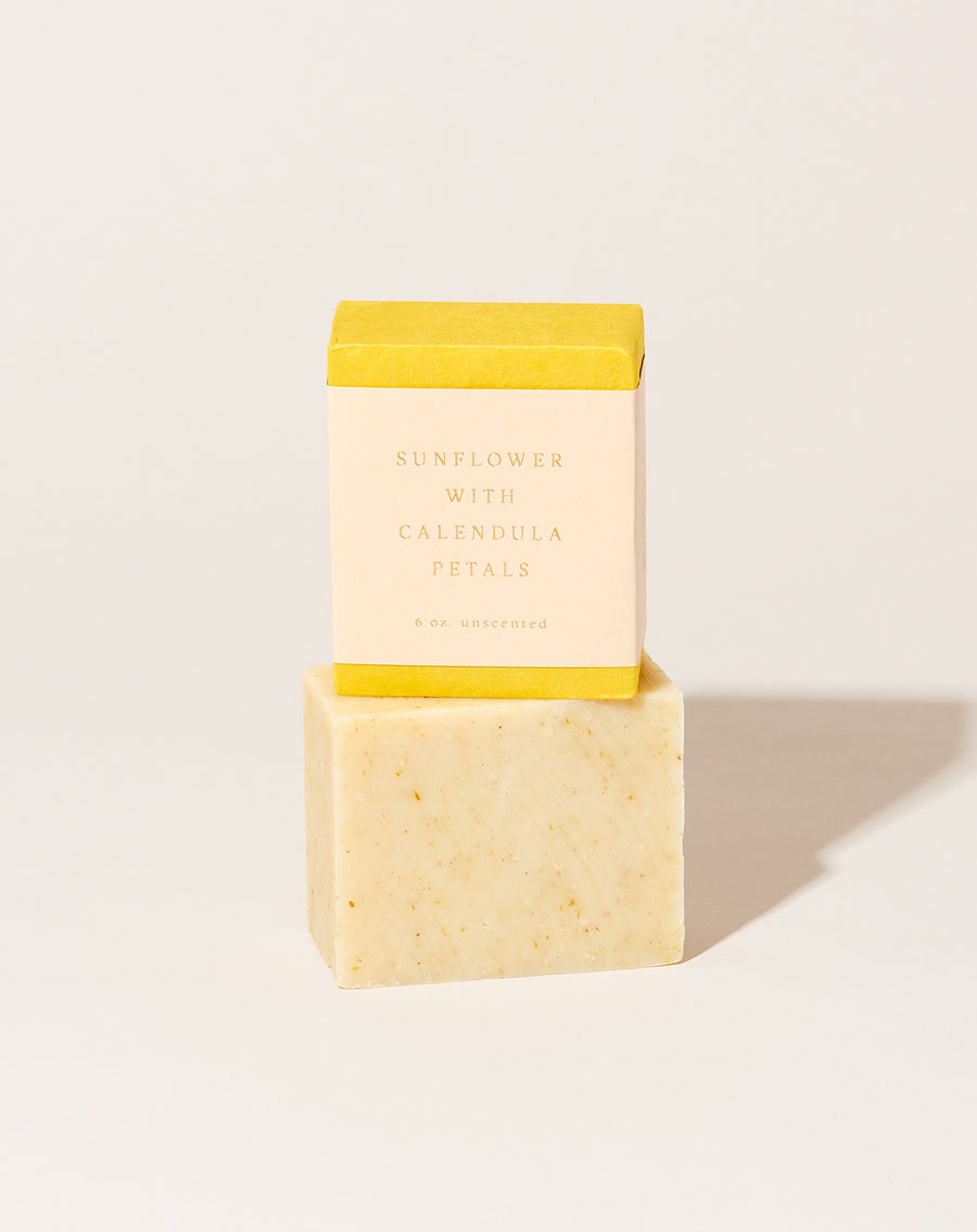 Sunflower Soap with Calendula Petals | Saipua | Covet + Lou | Covet + Lou