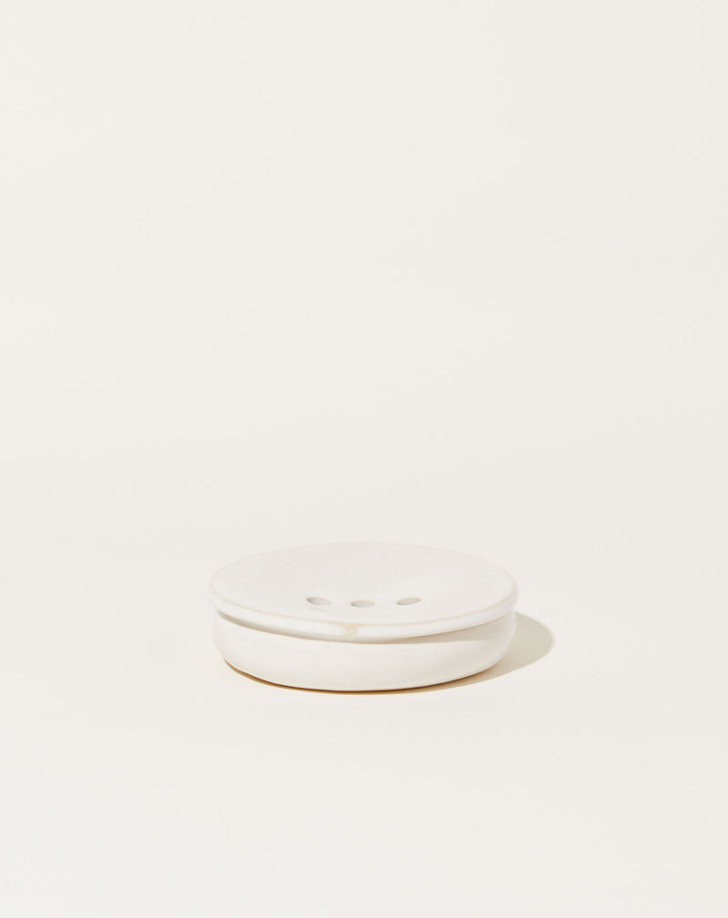 Peb Soap Dish in White | SIN | Covet + Lou | Covet + Lou