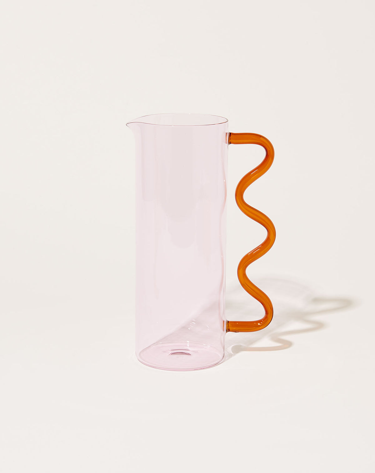 Wave Pitcher in Pink with Amber | Sophie Lou Jacobsen | Covet + Lou ...